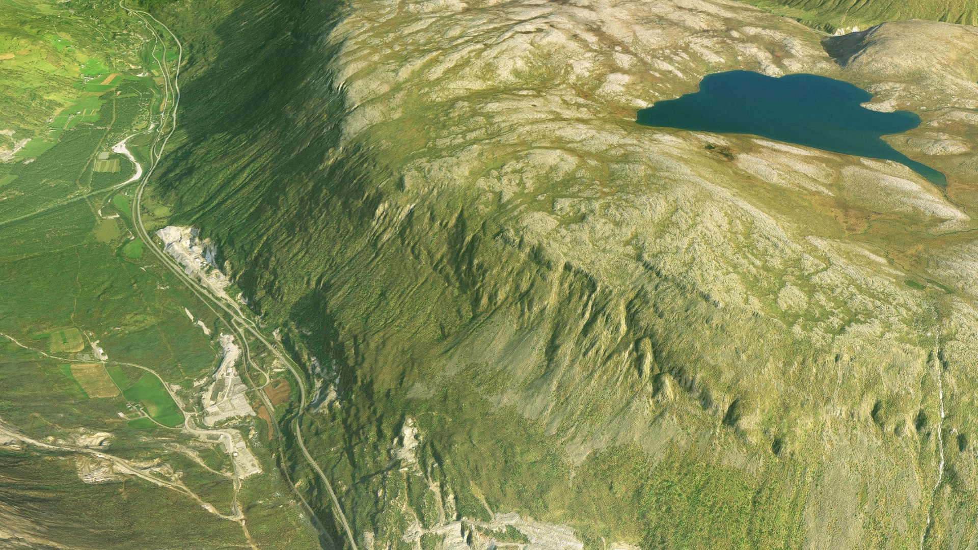 3D Model Hills Satellite - TurboSquid 1647038