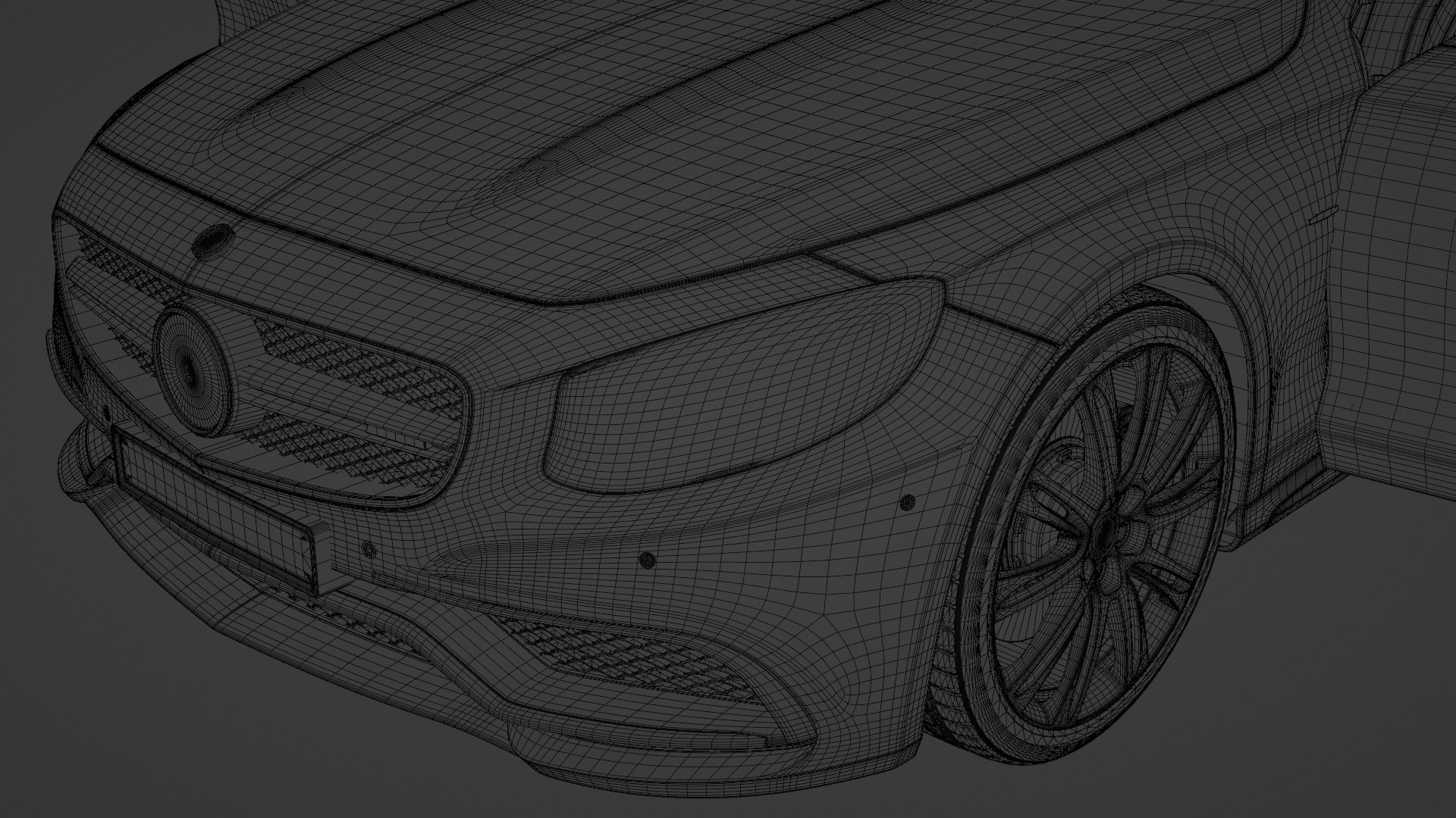 3D Model Convertible Car - TurboSquid 2260634