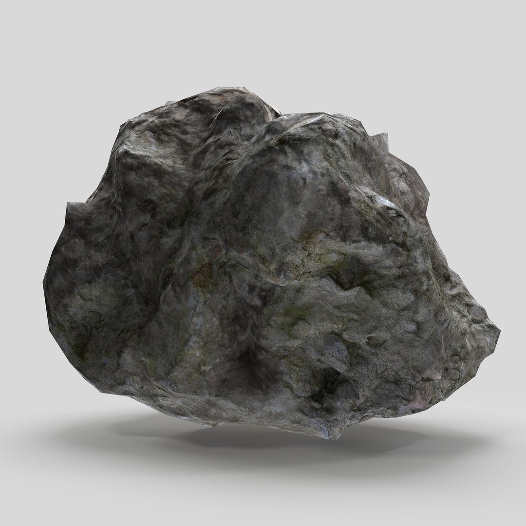 Asteroid Meteorite Rock 3D - TurboSquid 1386239