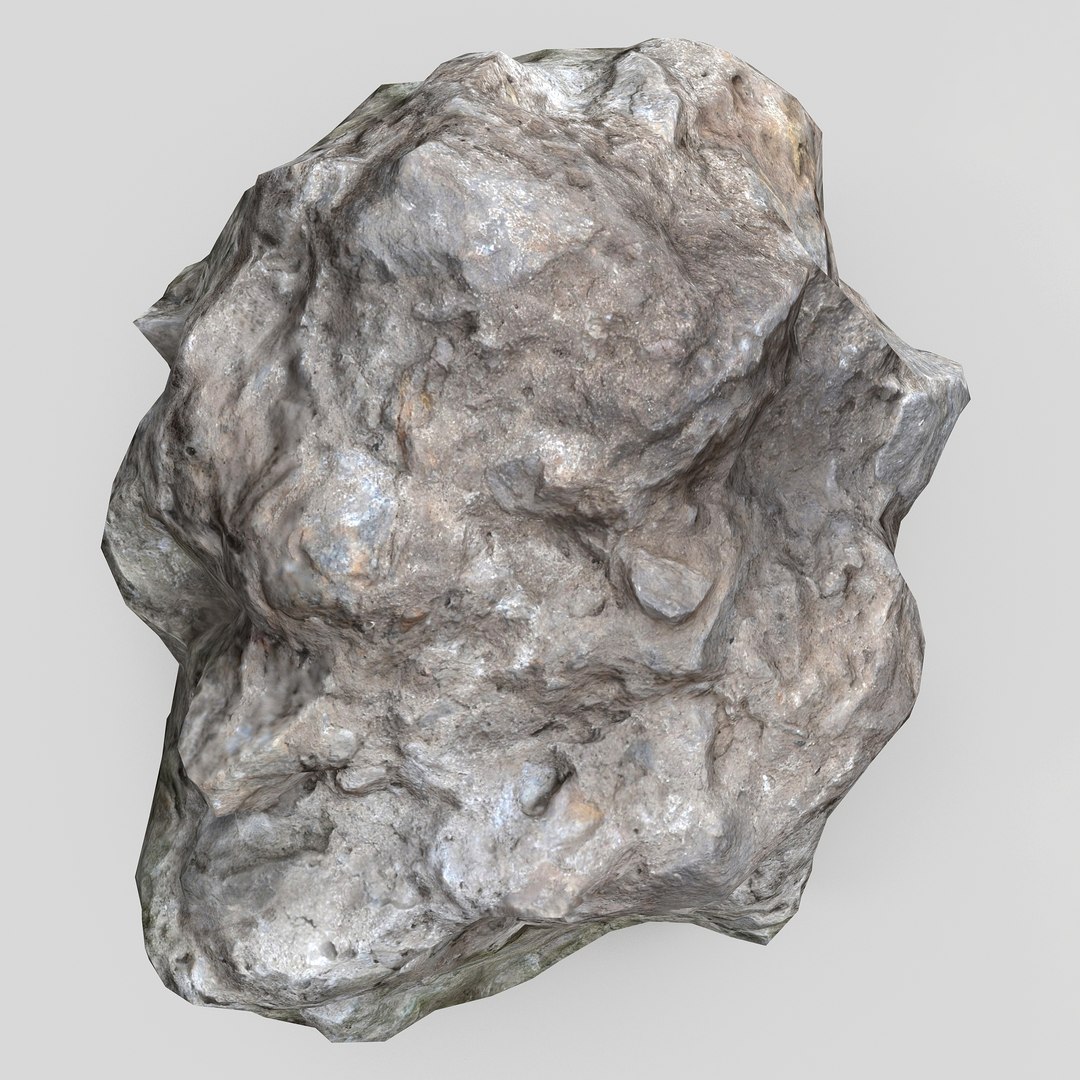 Asteroid Meteorite Rock 3D - TurboSquid 1386239