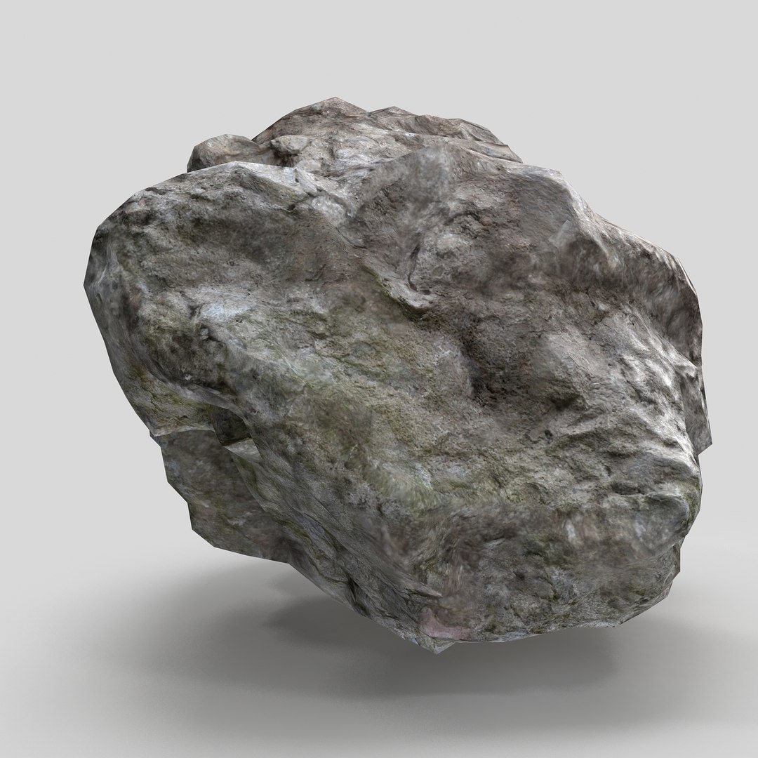 Asteroid Meteorite Rock 3D - TurboSquid 1386239