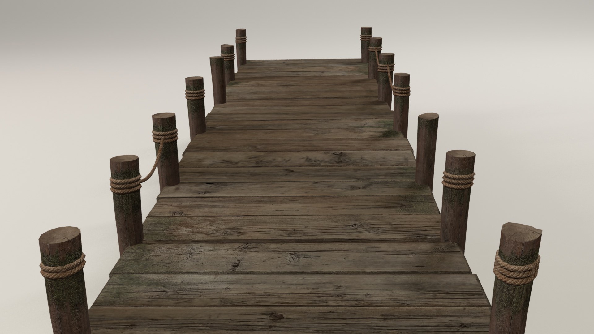 Wooden Pier Modular Collection 3D Model - TurboSquid 1751515