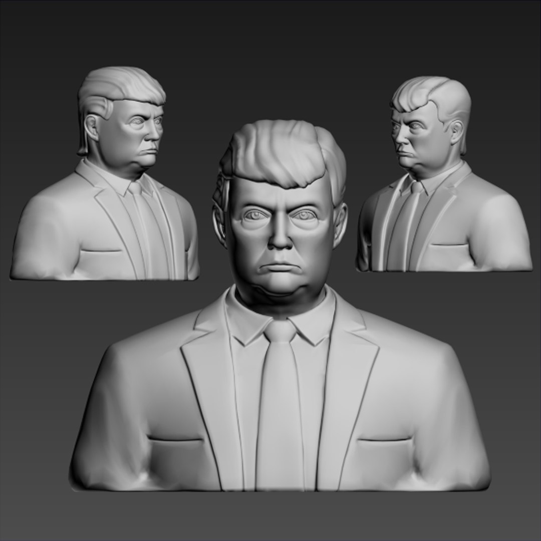 Donald Trump 3D Model - TurboSquid 1515372
