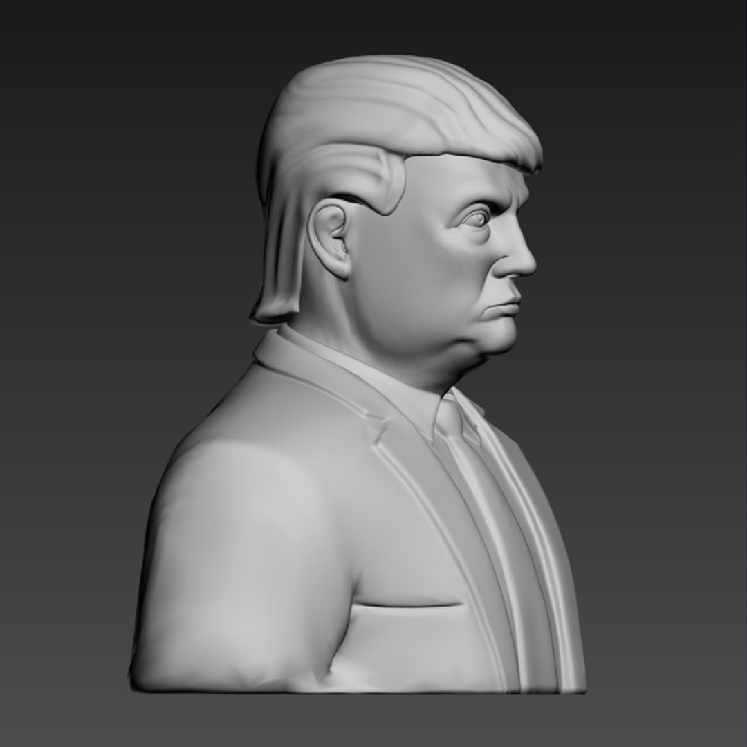 Donald Trump 3D Model - TurboSquid 1515372