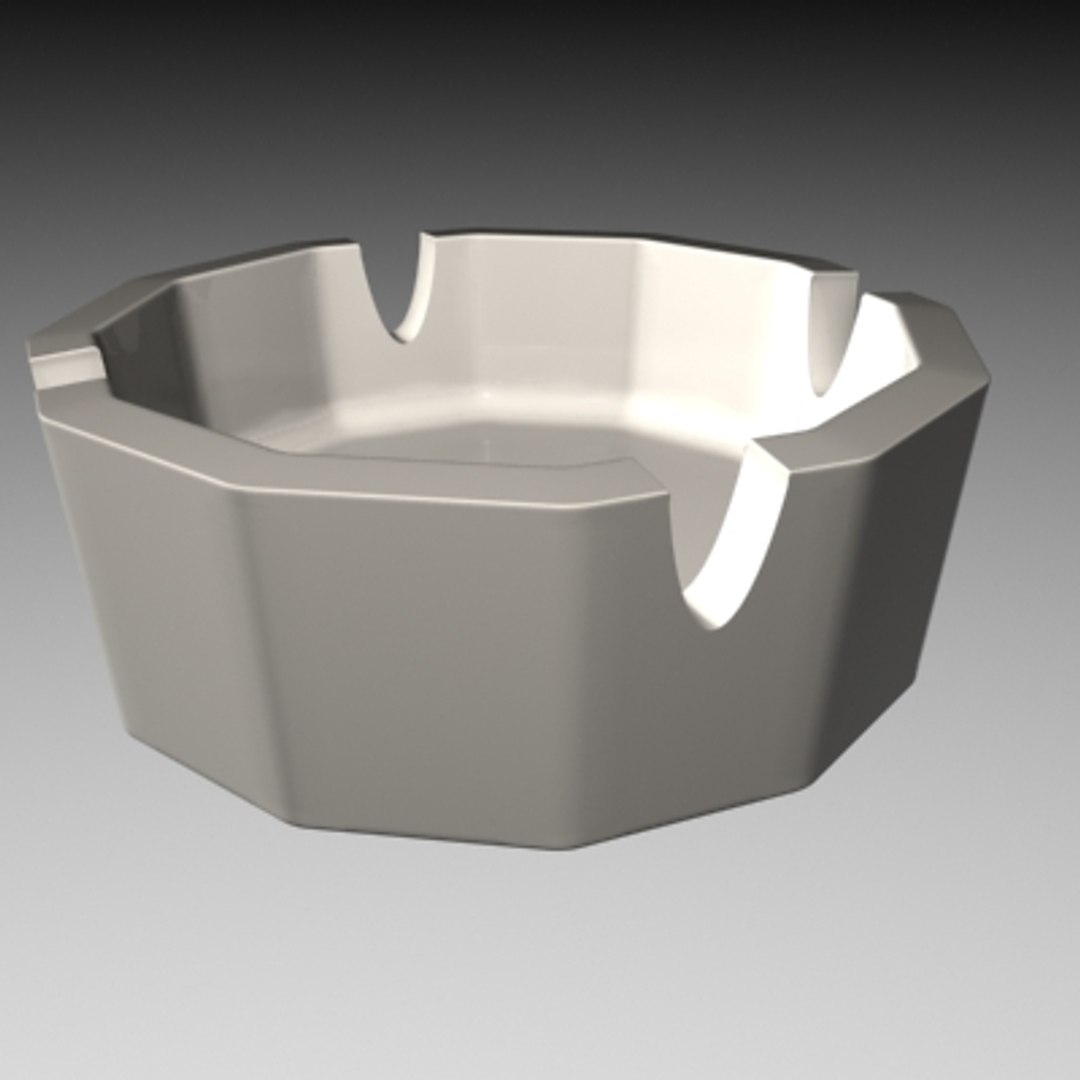 3ds Ash Tray Ashtrays