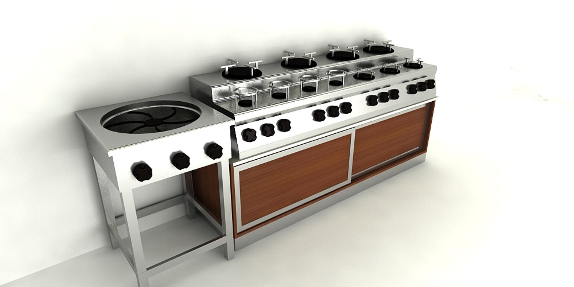 3D Restaurant Gas - TurboSquid 1409200