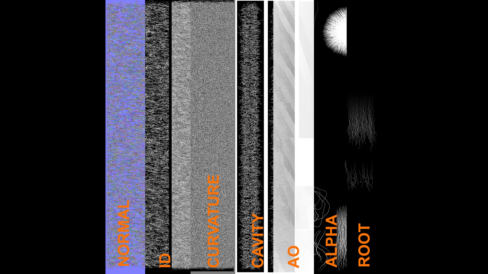 3D Dreadlocks 6 - TurboSquid 2030221