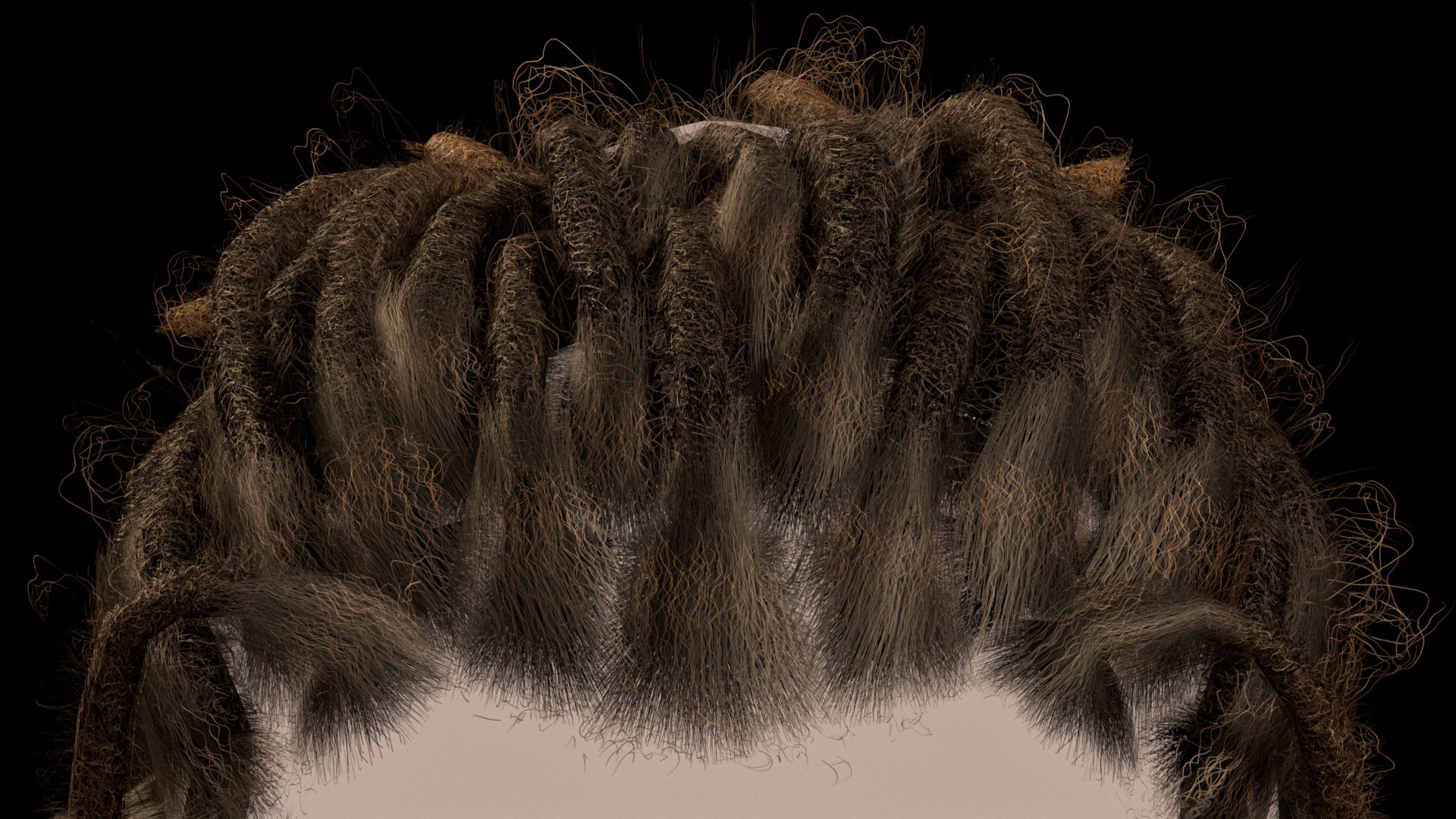 3D Dreadlocks 6 - TurboSquid 2030221