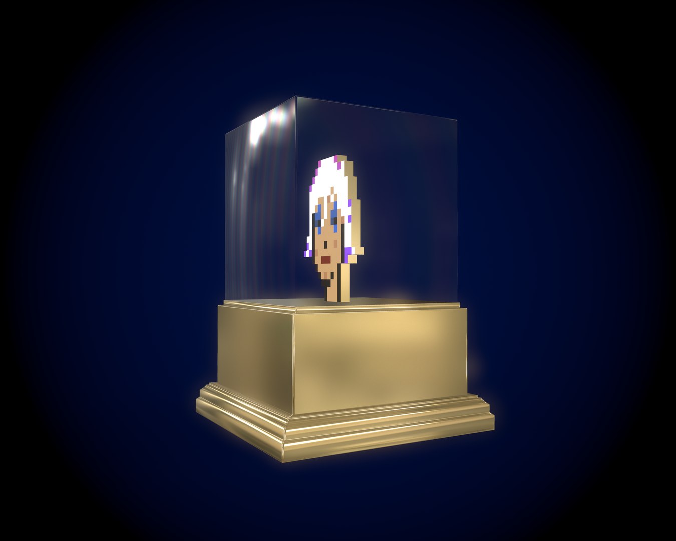 Gold Punk Model - TurboSquid 1814019