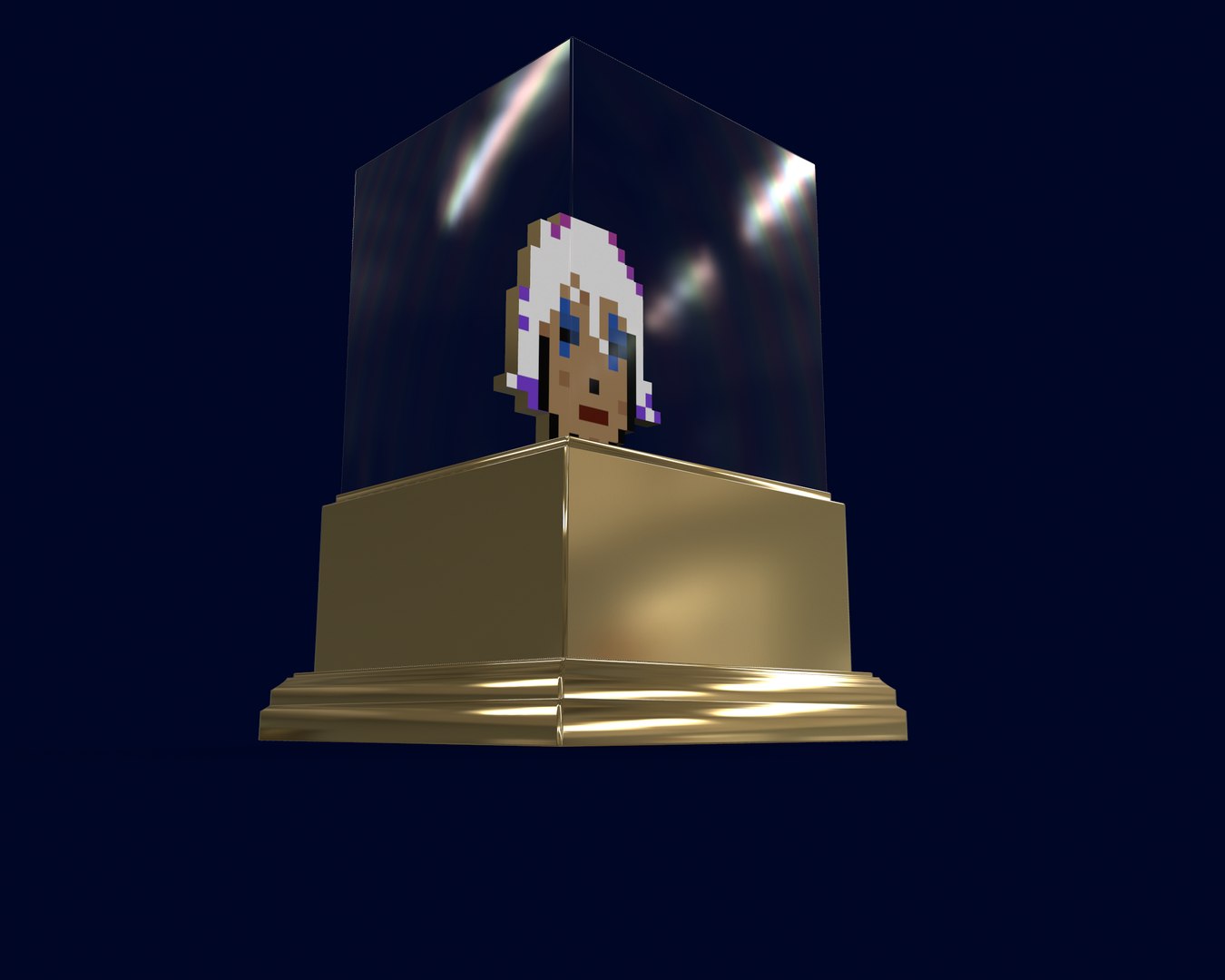 Gold Punk Model - TurboSquid 1814019