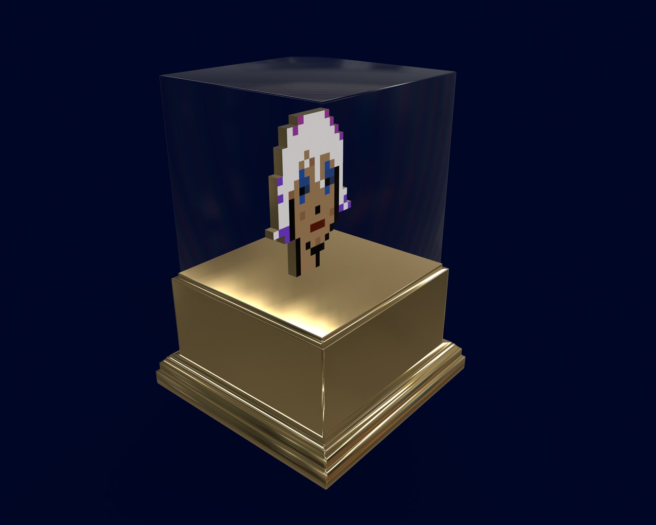 Gold Punk Model - TurboSquid 1814019