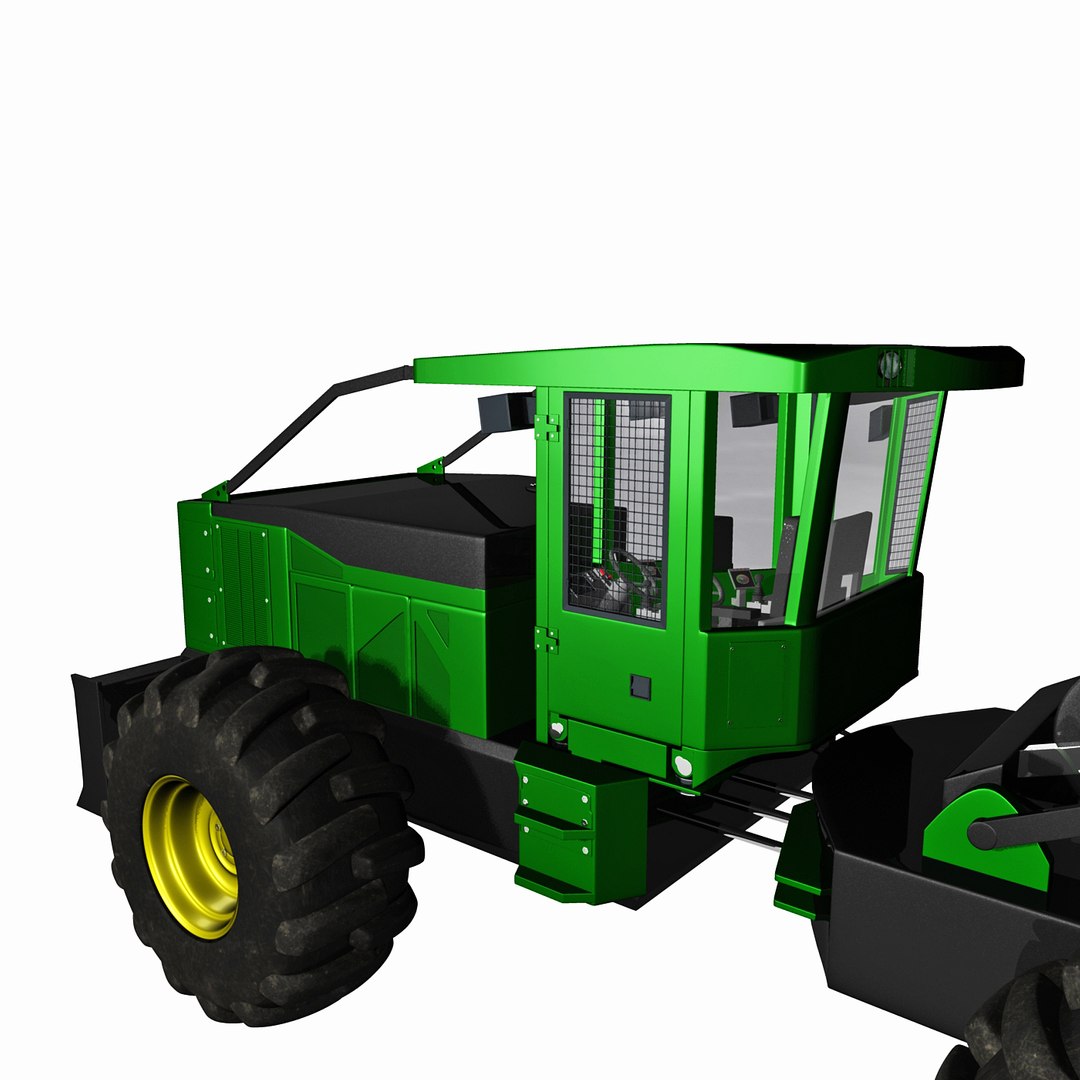 Forestry Skidder 3D - TurboSquid 1422974