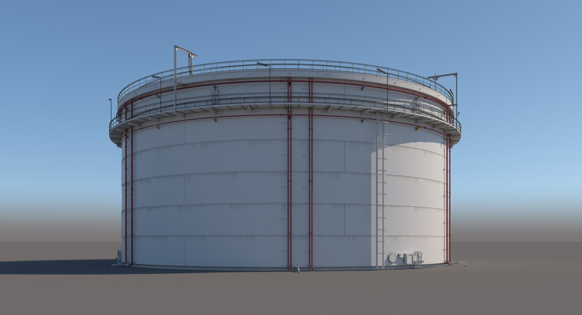Industrial Silo Model - TurboSquid 1173317