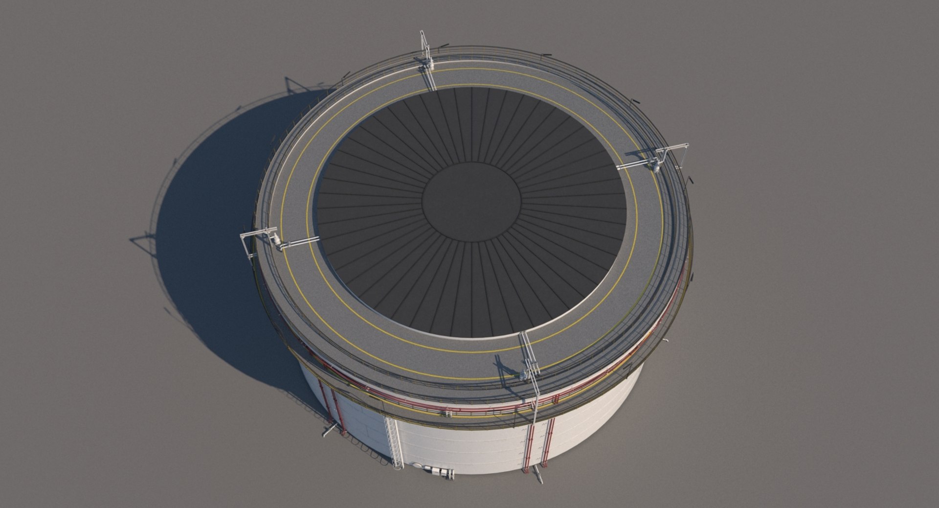 Industrial Silo Model - TurboSquid 1173317