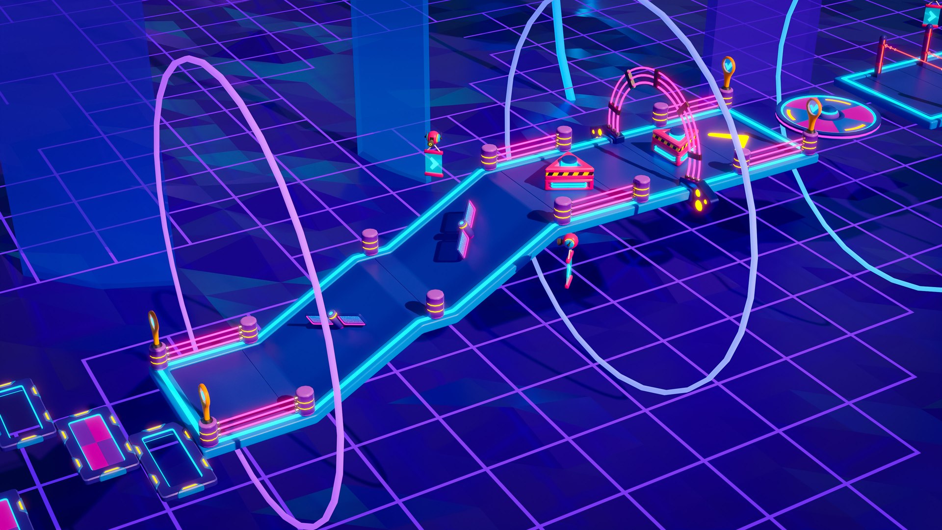 Platformer 10 Neon Model - TurboSquid 2300231