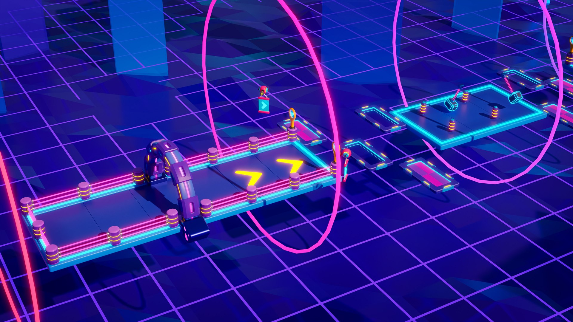 Platformer 10 Neon Model - TurboSquid 2300231