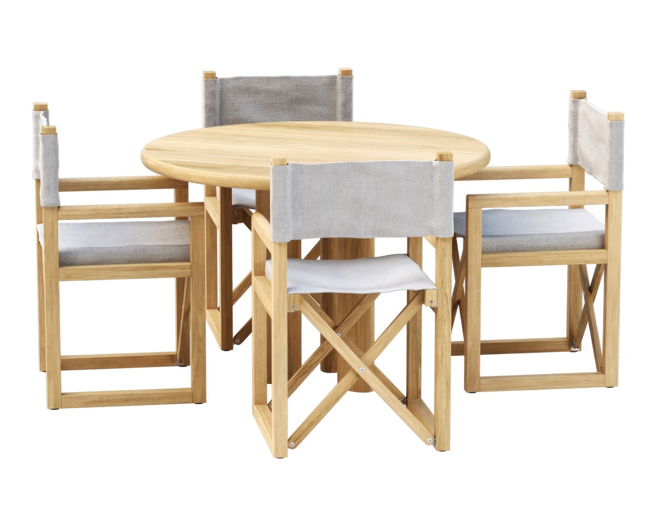 Outdoor garden furniture set v13 by Bpoint 3D model - TurboSquid 2083836