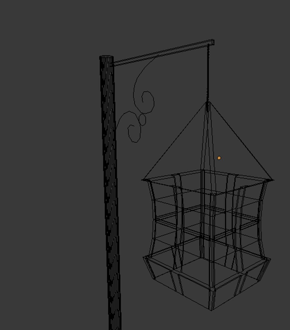 Free Street Light 3d Model