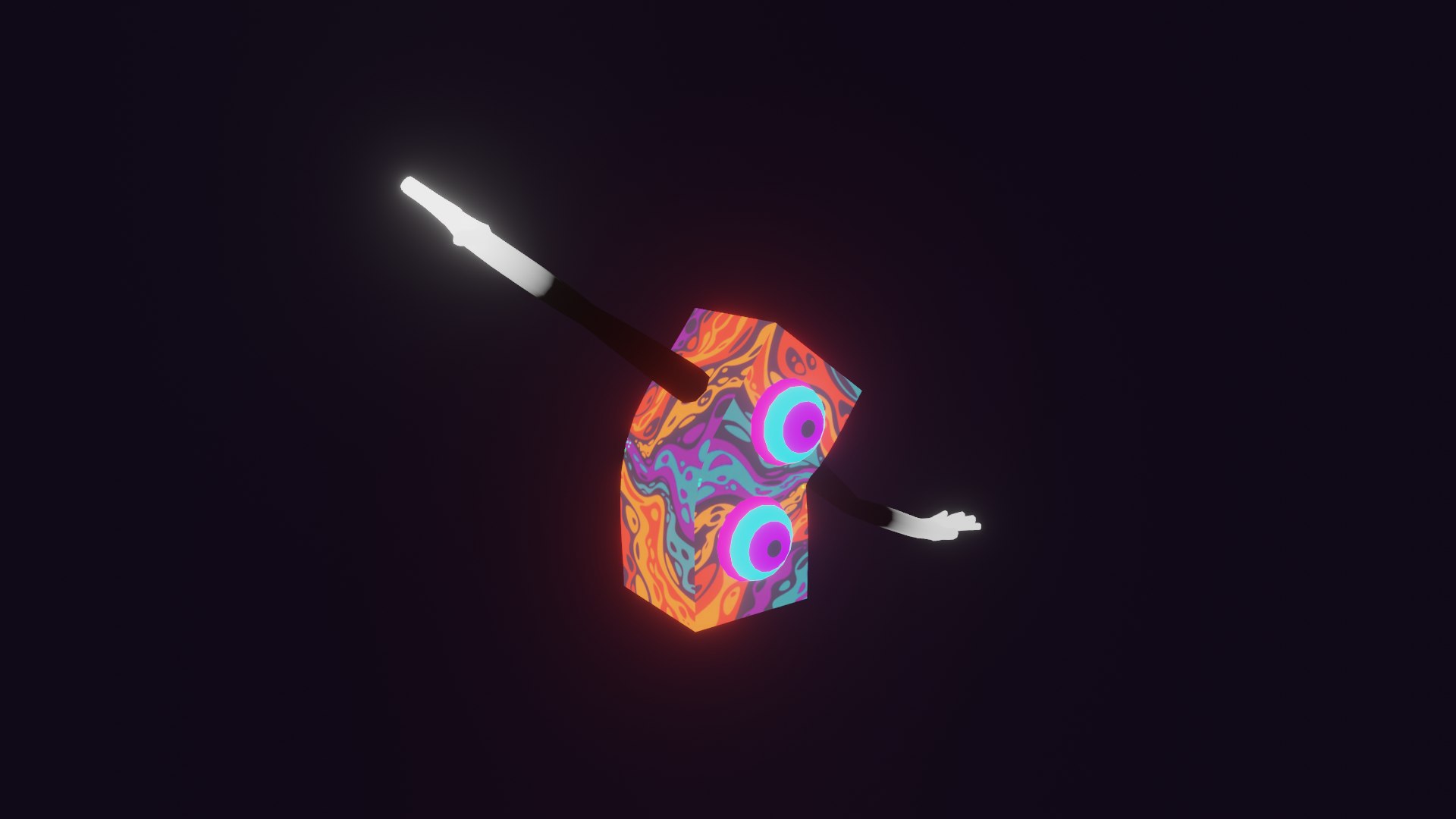 3D Model ANIMATED SPEAKER CHARACTER - TurboSquid 2184521