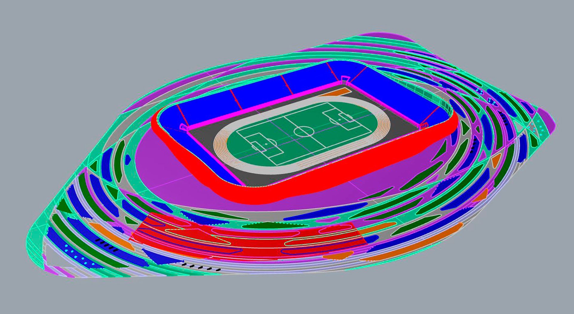 Stadium Arena 3D Model - TurboSquid 1605736