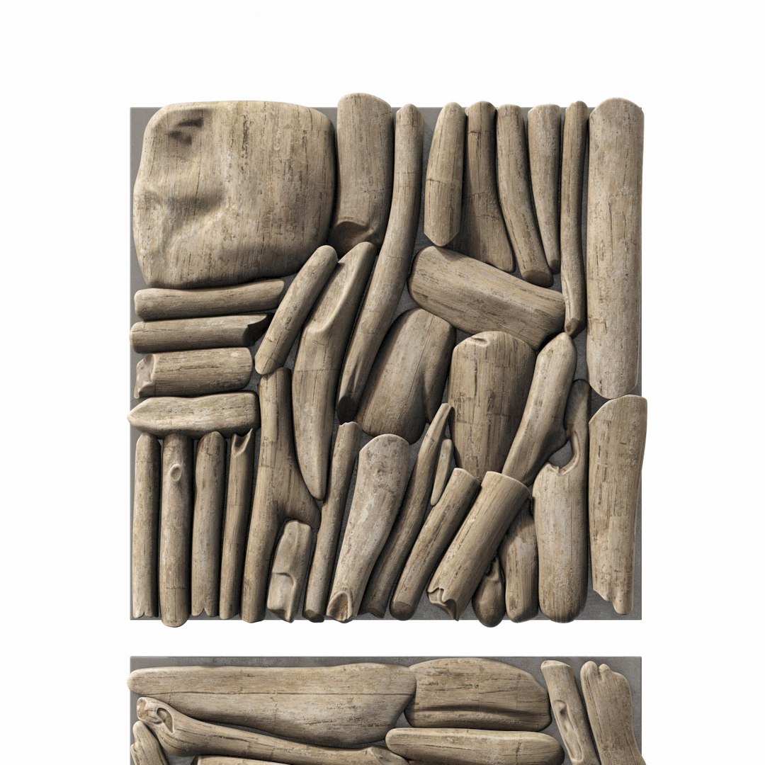 3D Rectangle Panel Branch Splinter N1 - TurboSquid 1720559