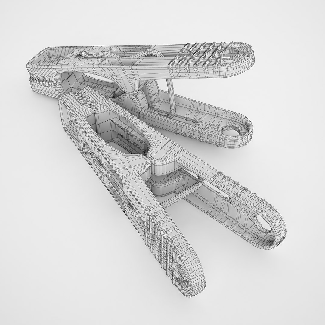 Plastic Clothespin Clothes 3D Model - TurboSquid 1357754