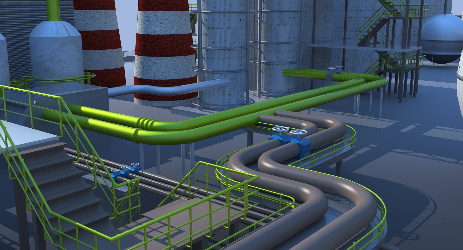 3D Factory Collection 3 Model - TurboSquid 2111173