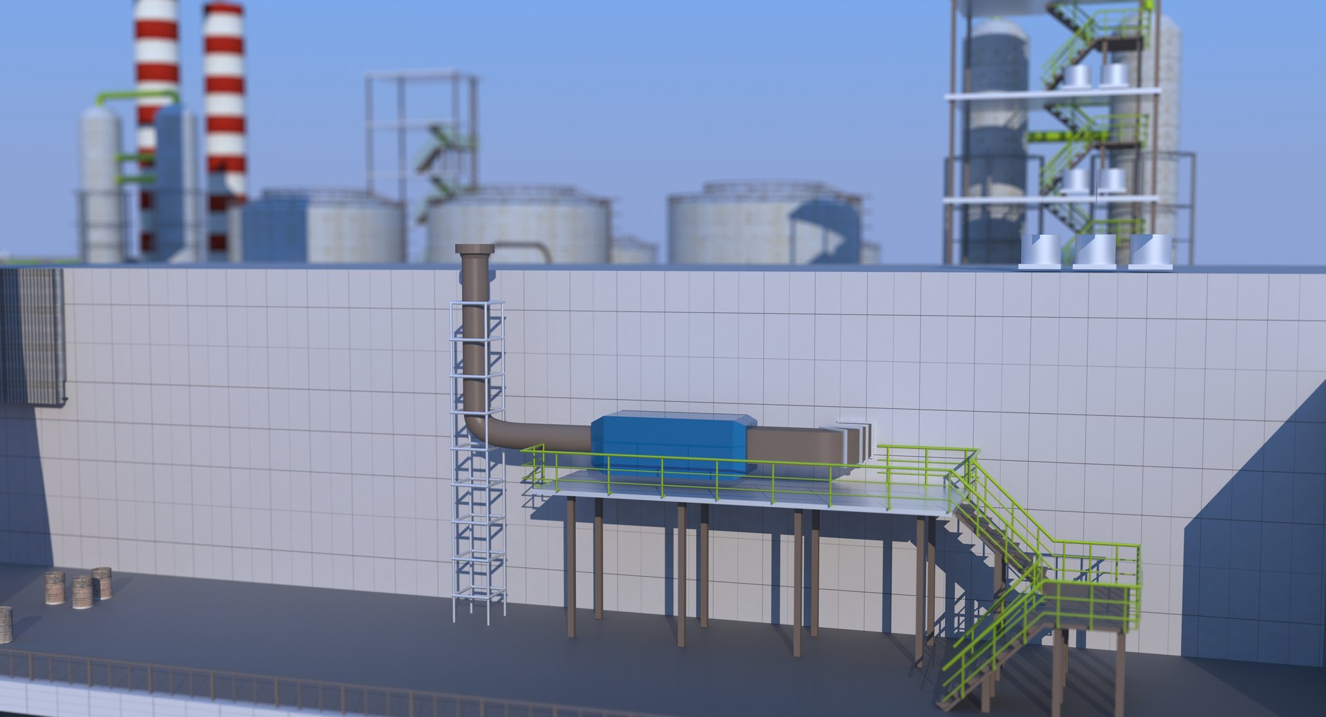 3D Factory Collection 3 Model - TurboSquid 2111173