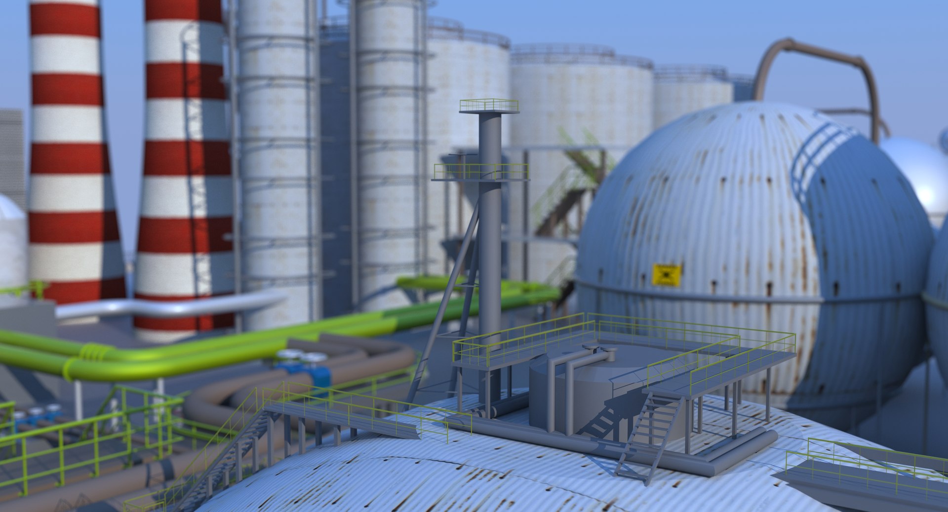 3D Factory Collection 3 Model - TurboSquid 2111173