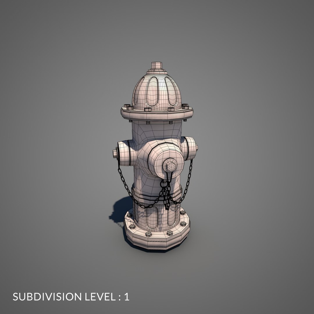 Hydrant 3d Model