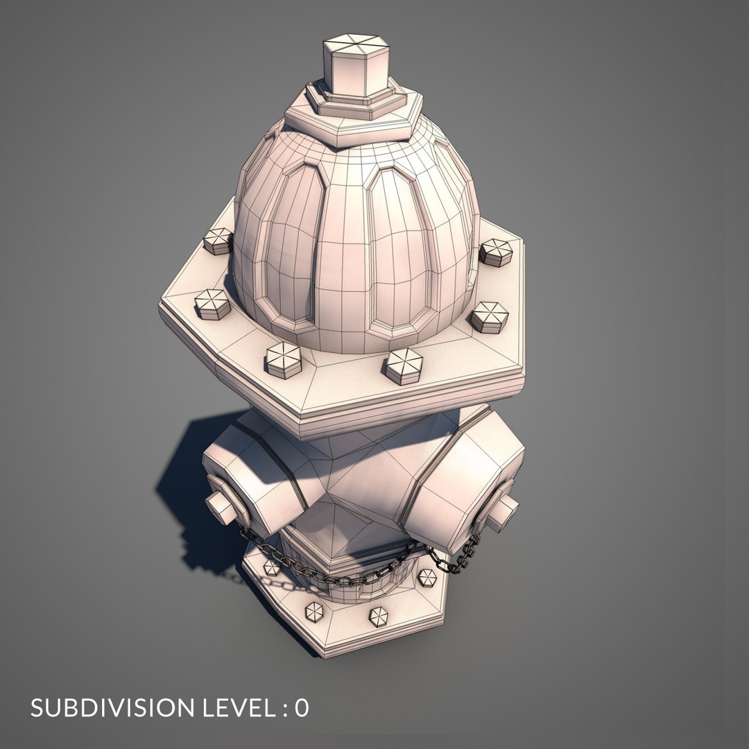 Hydrant 3d Model