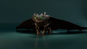 3D Toothless Models | TurboSquid