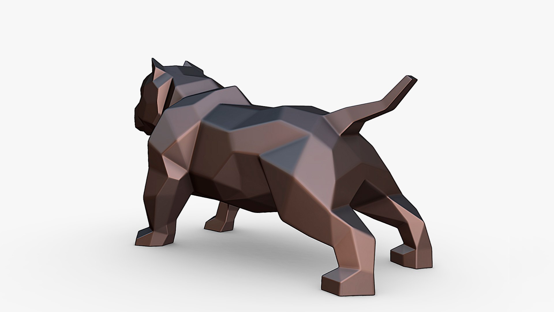 3D American Bully Model - TurboSquid 2292601