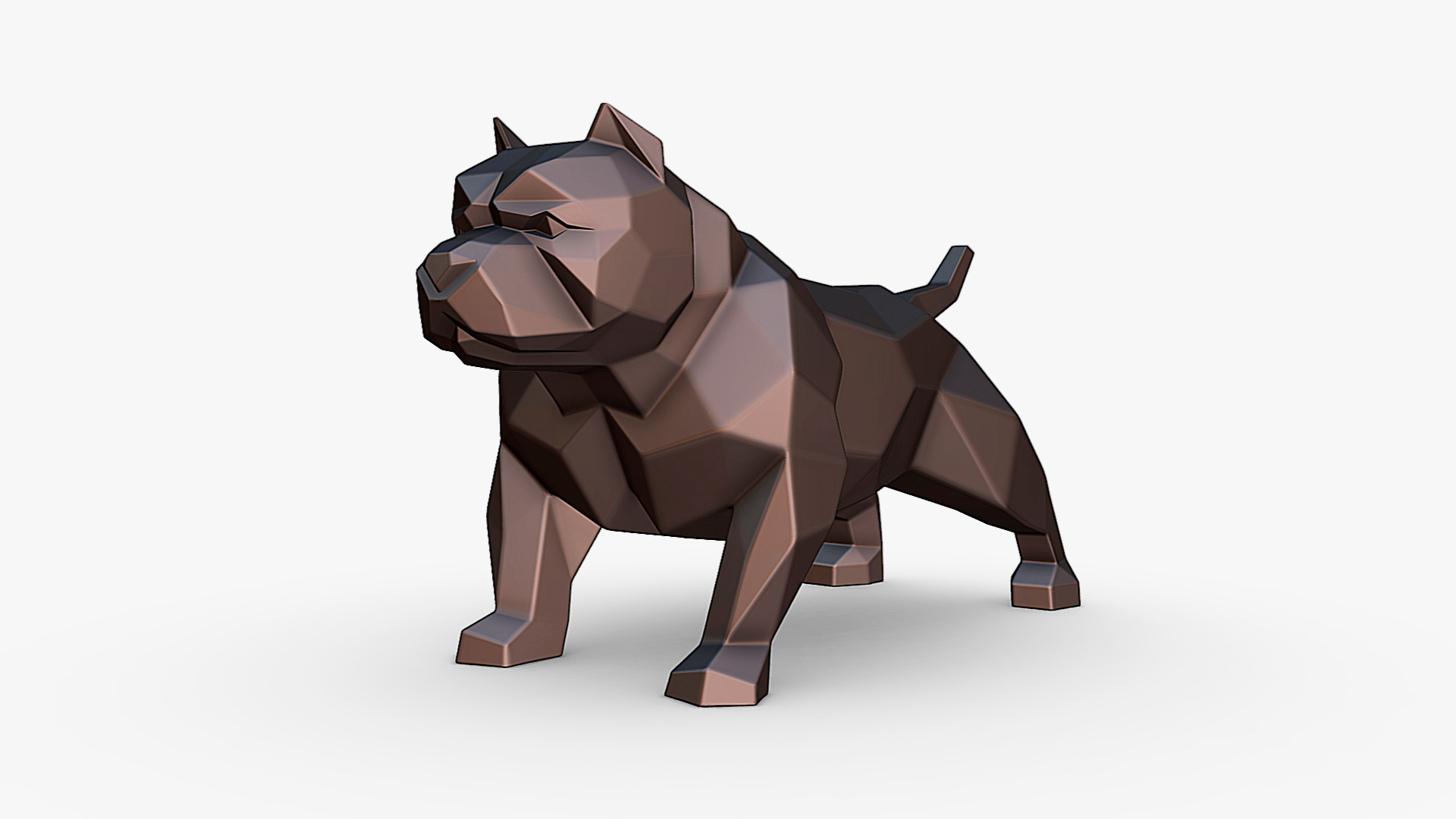 3D American Bully Model - TurboSquid 2292601
