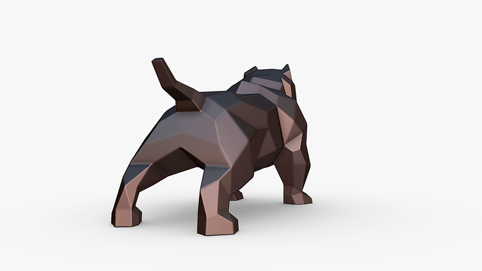 3D American Bully Model - TurboSquid 2292601