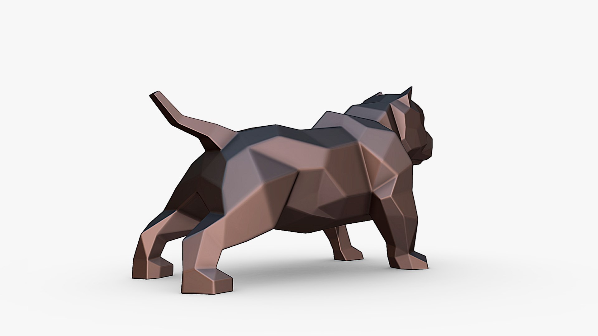 3D American Bully Model - TurboSquid 2292601