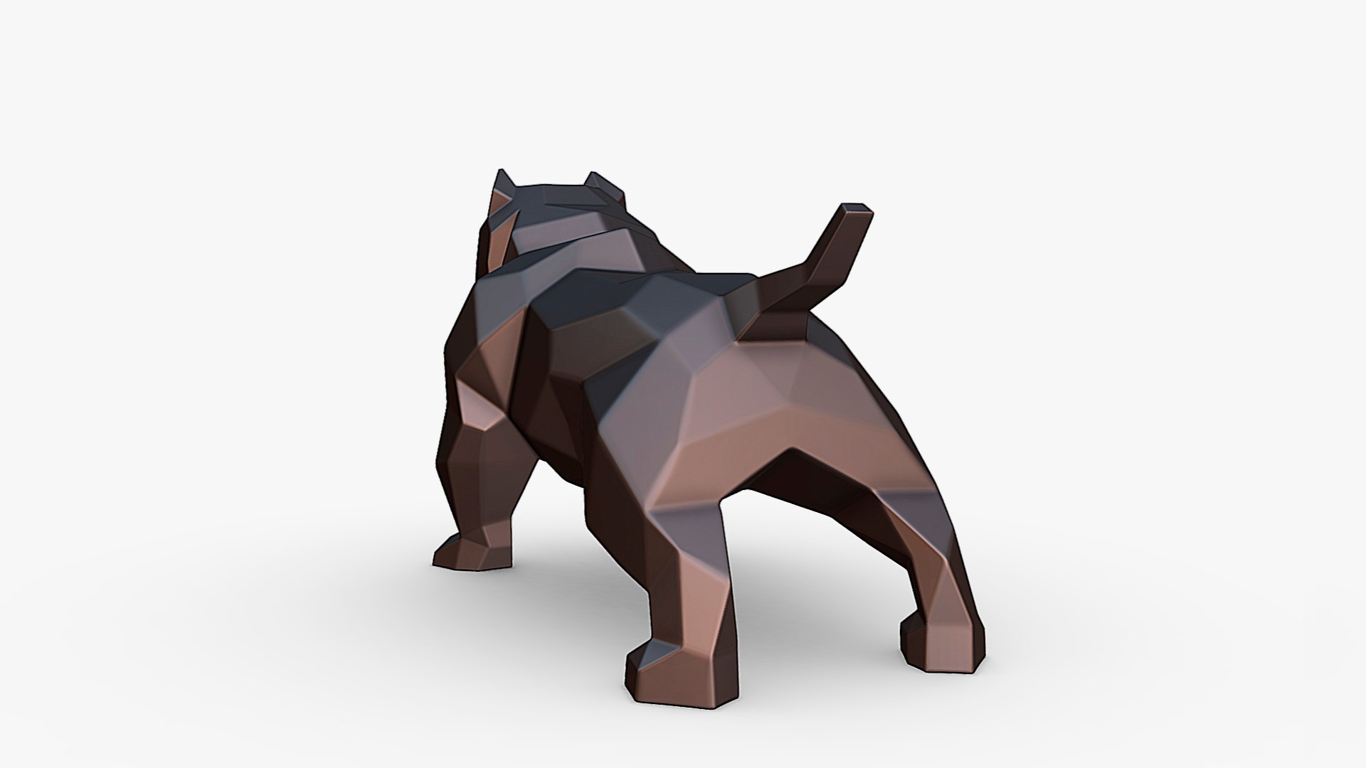 3D American Bully Model - TurboSquid 2292601