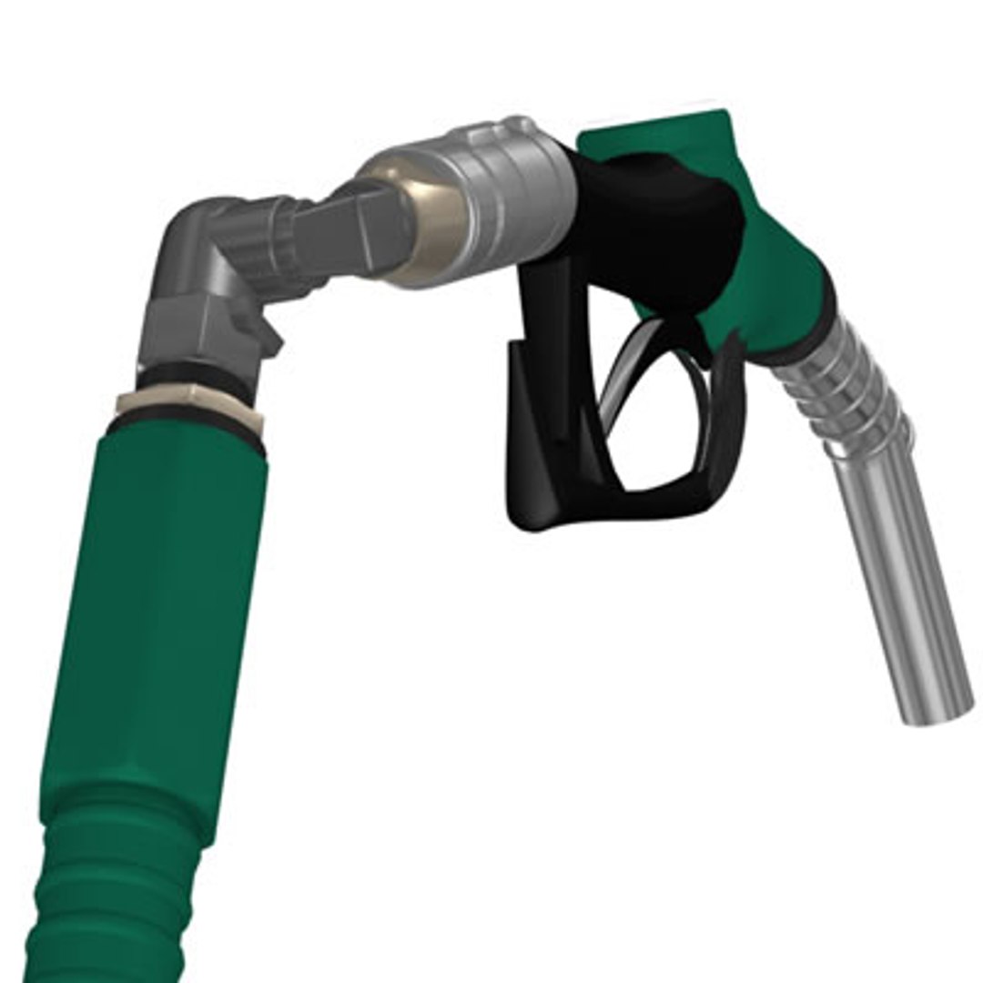 Shell Gas Nozzle 3d Model