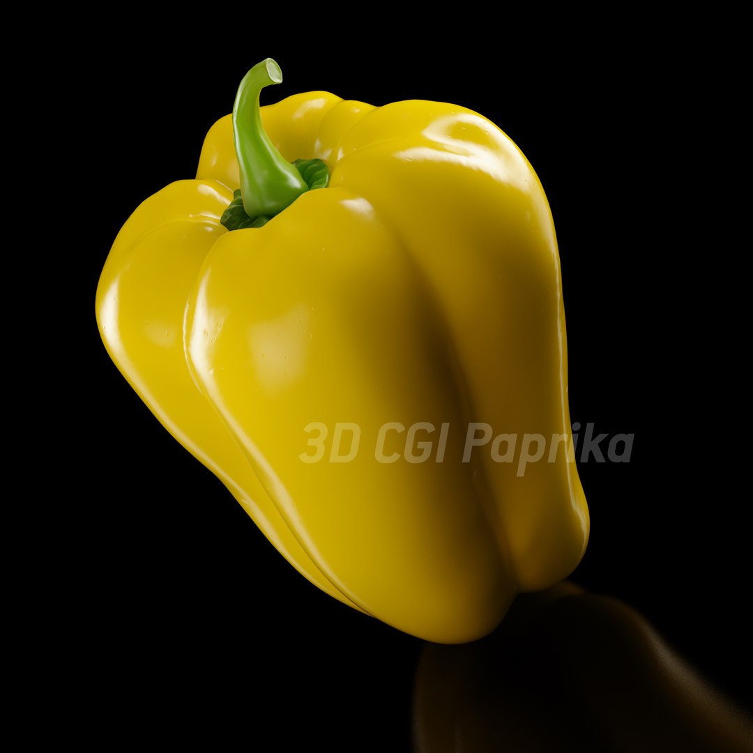 Paprika 3d Model
