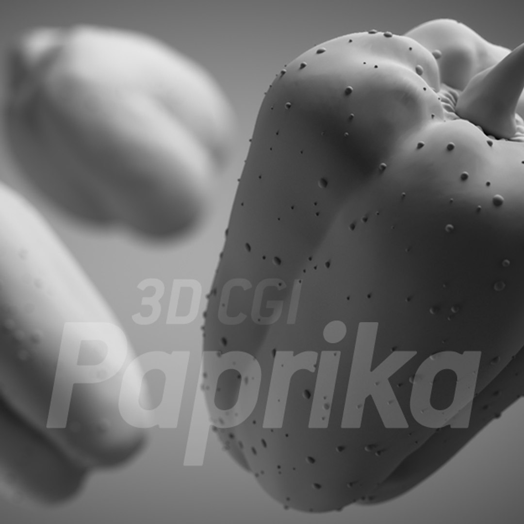 Paprika 3d Model