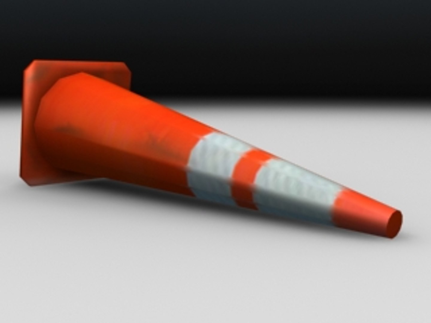 Safety Cone 3ds