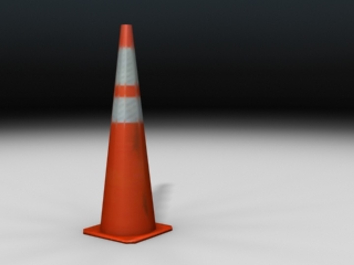 Safety Cone 3ds