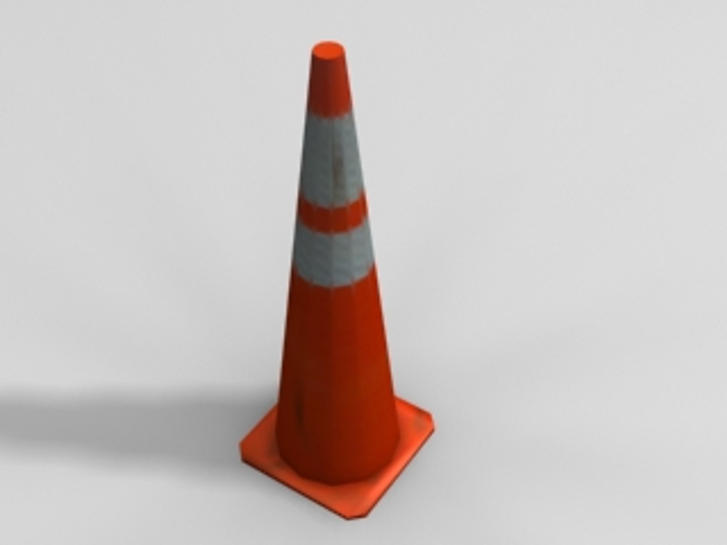 Safety Cone 3ds