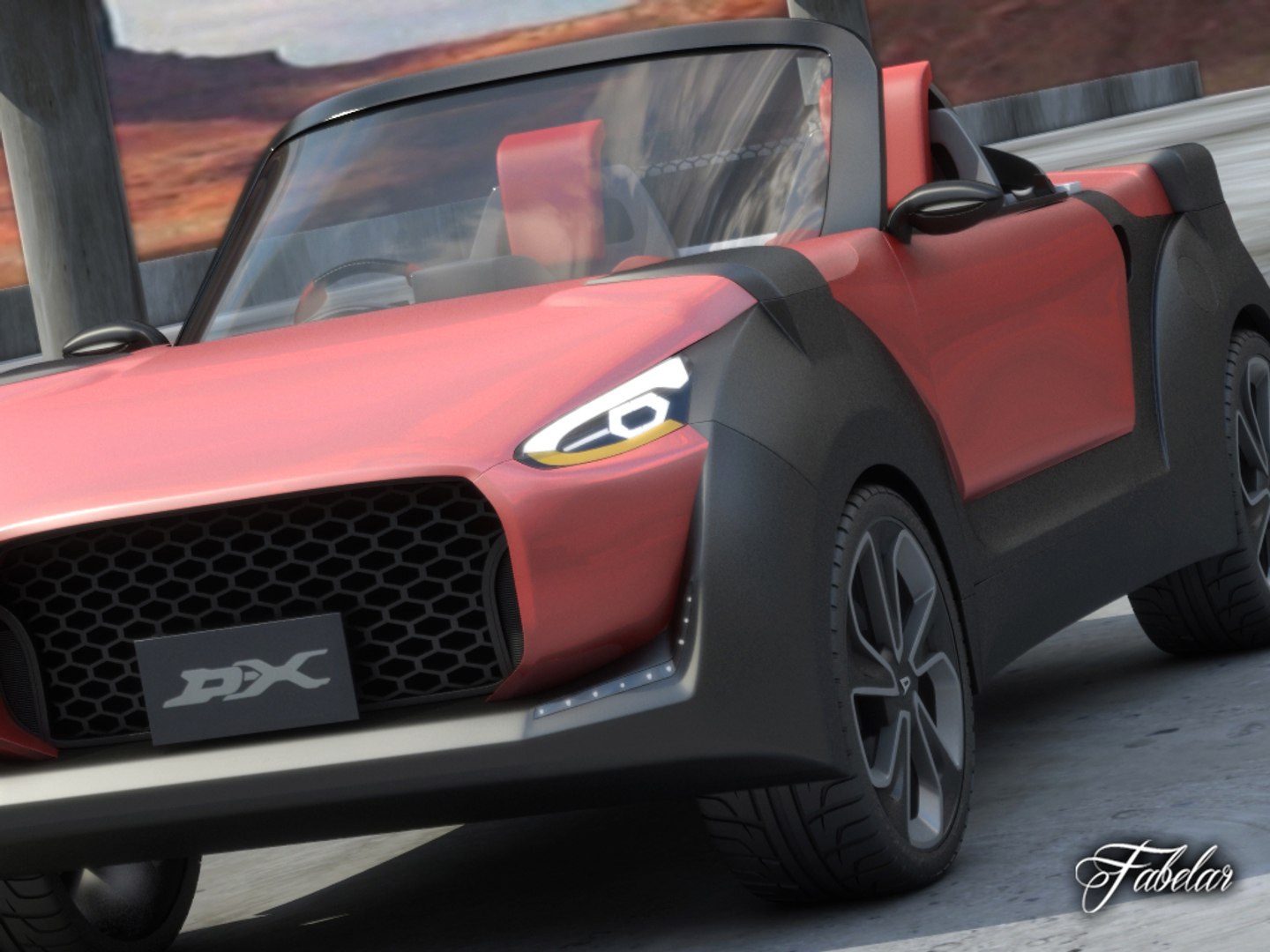 daihatsu d-x concept 3d 3ds