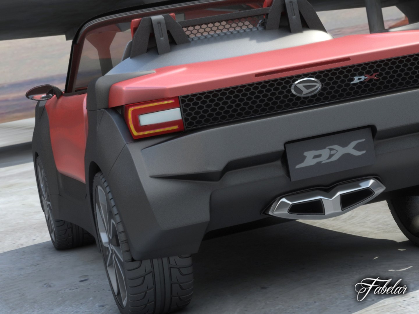 daihatsu d-x concept 3d 3ds