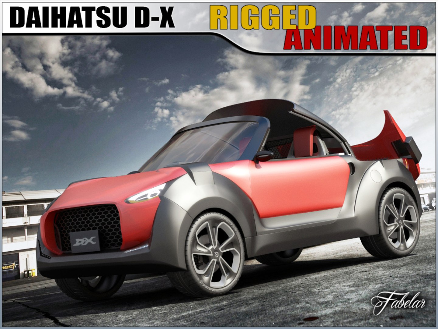 daihatsu d-x concept 3d 3ds