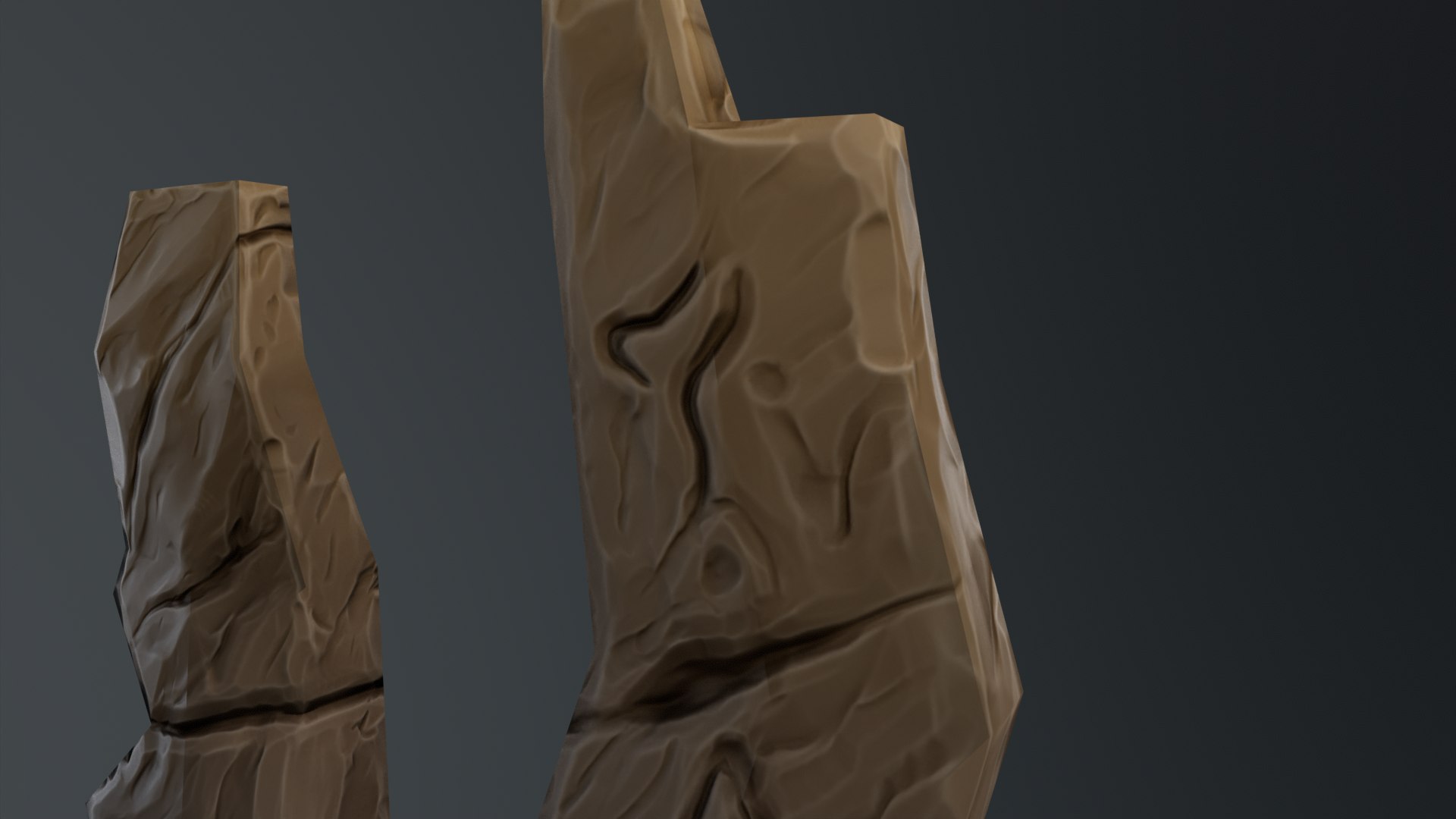 3D Stylized Runestone GameReady Model - TurboSquid 2053015