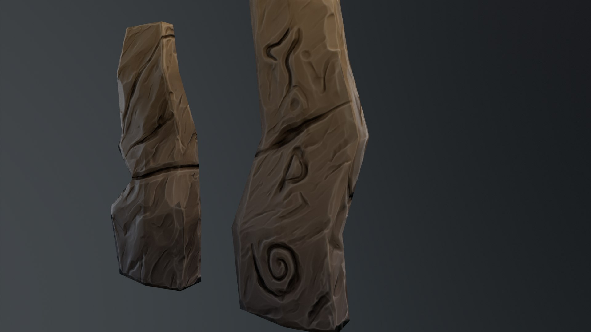 3D Stylized Runestone GameReady Model - TurboSquid 2053015