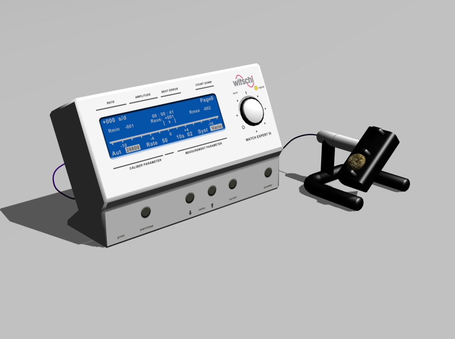 3d Witschi Watch Expert Tester