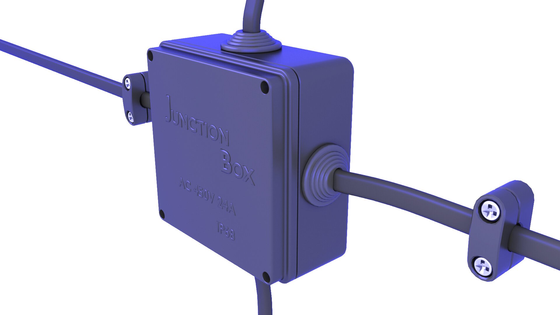 Wall Cable Junction Box 33 3D - TurboSquid 1857868